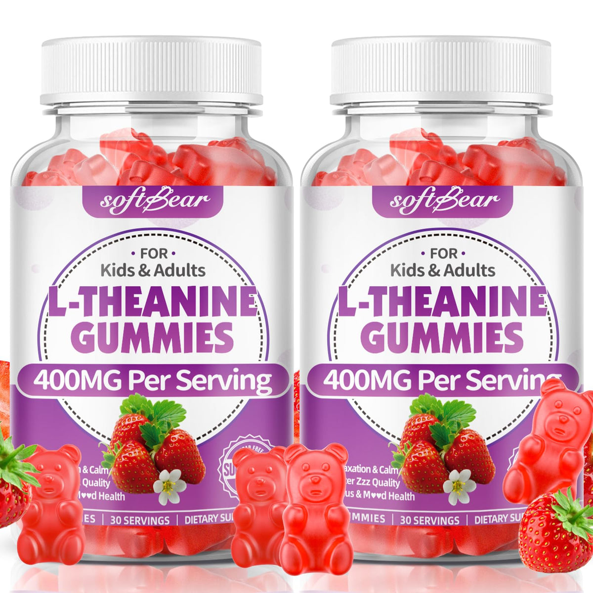 softbear L-Theanine gummies for relaxation