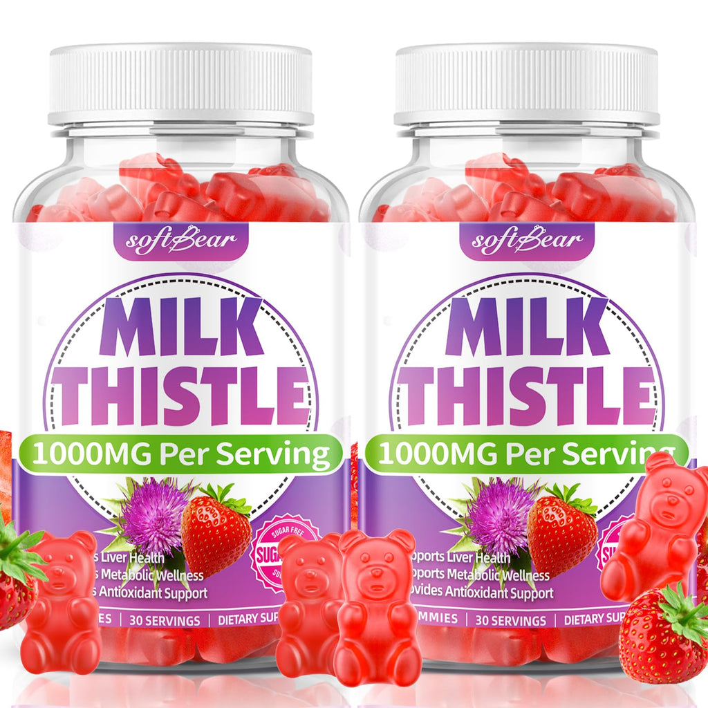 softbear Milk Thistle gummy supplements