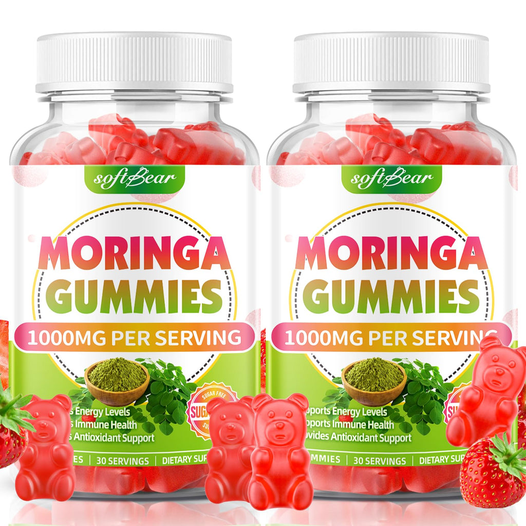 softbear Moringa gummies for energy