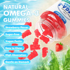 softbear Omega 3 gummies easy to chew