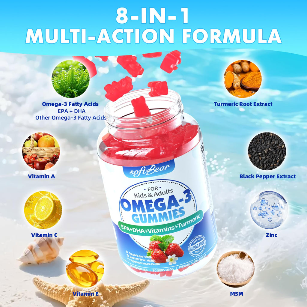 softbear Omega 3 support for heart