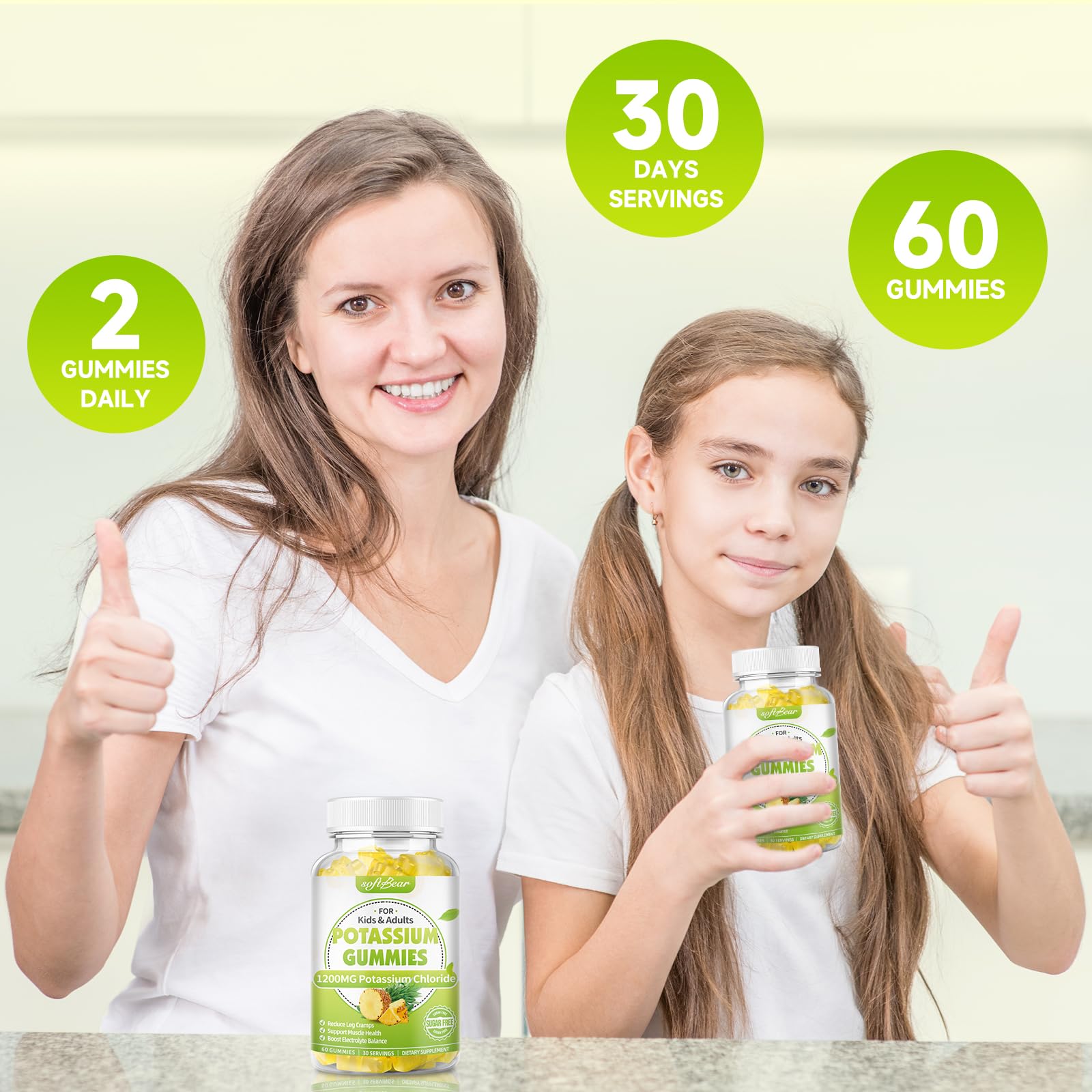 softbear potassium chloride for healthy nerve function