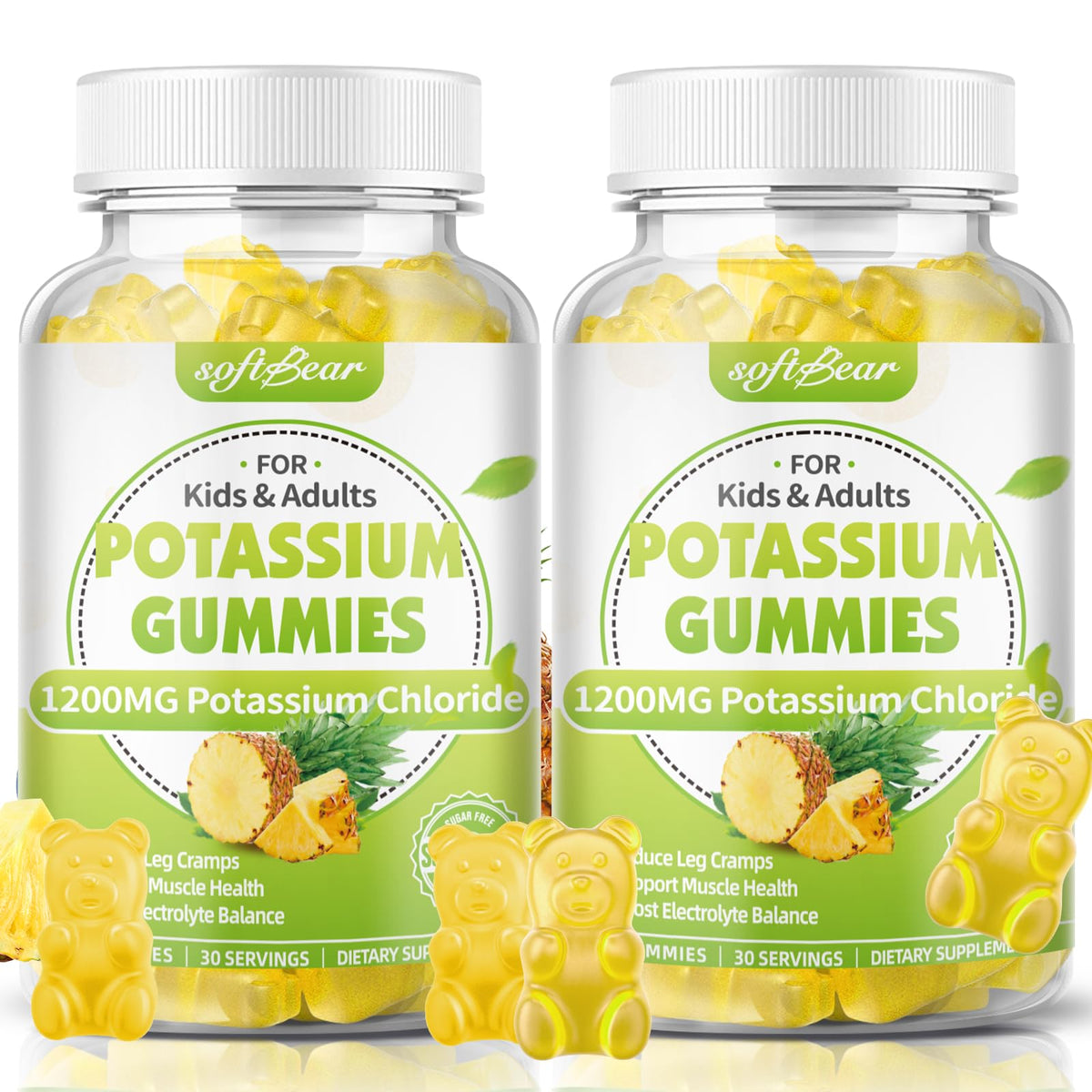 softbear potassium chloride gummies for hydration