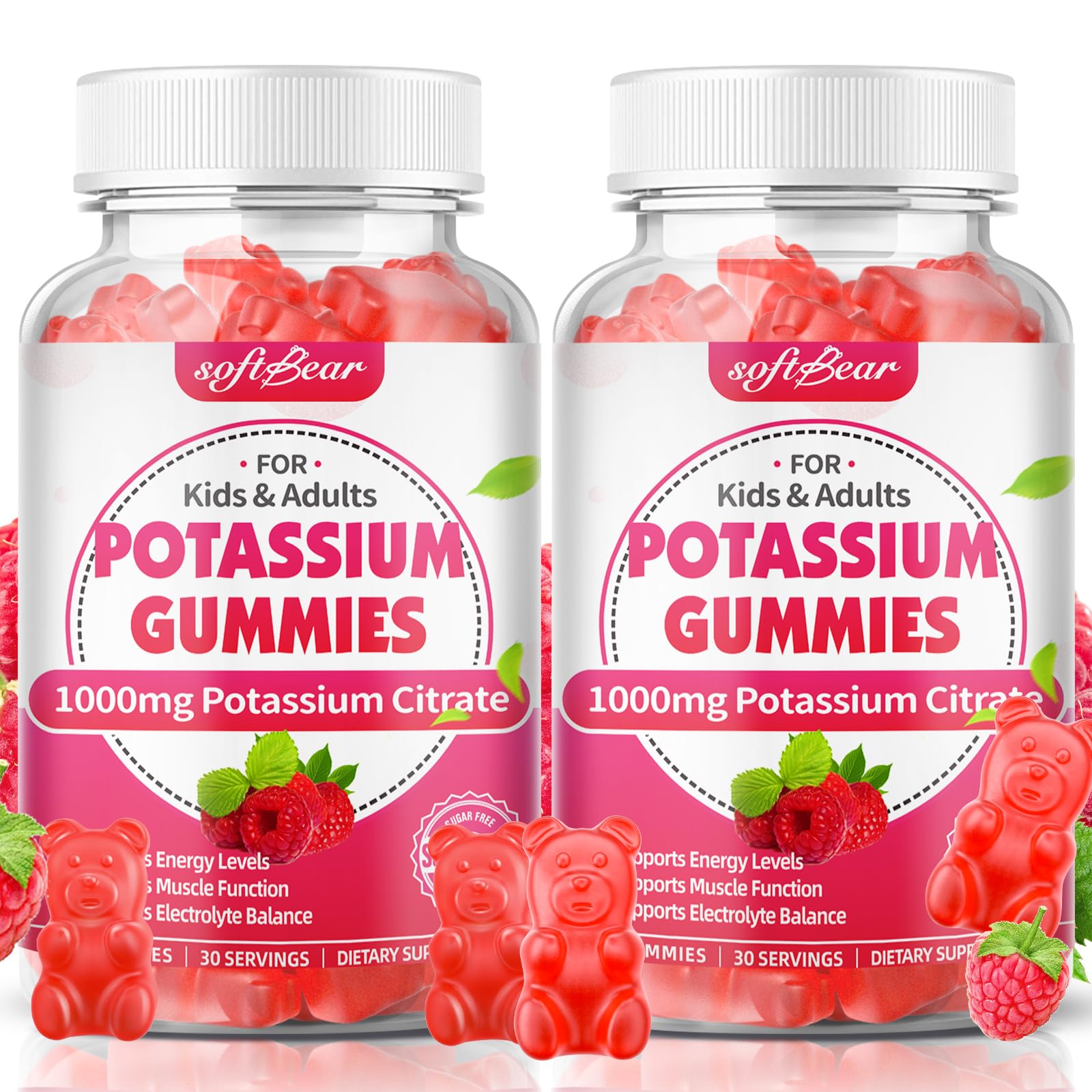 softbear potassium citrate gummy supplements