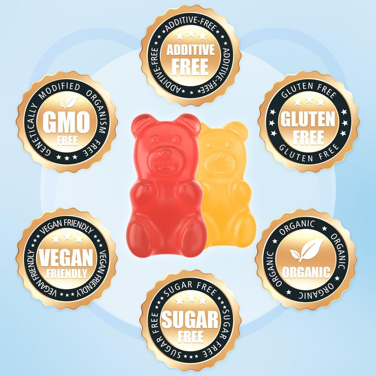 softbear potassium gummies easy to chew