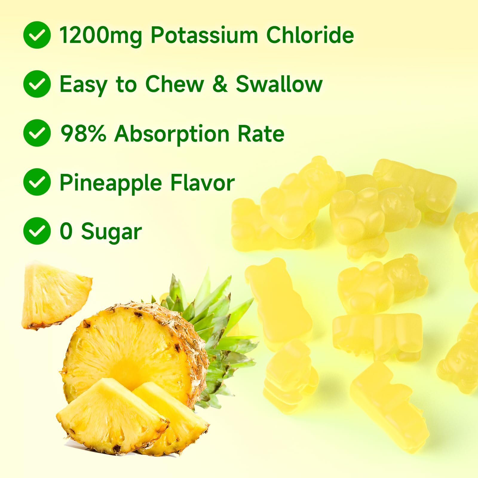 softbear potassium gummies for heart health