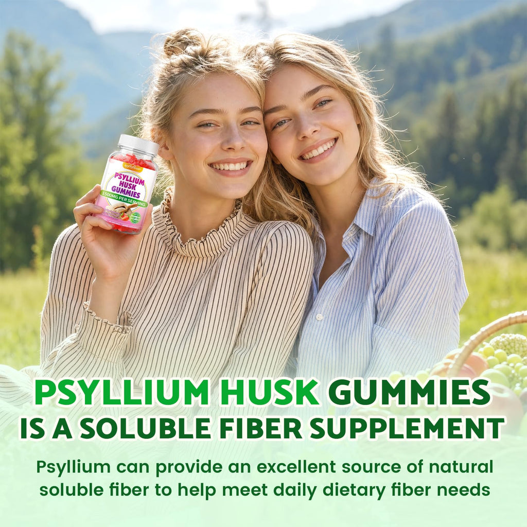 softbear psyllium husk gummies easy to chew