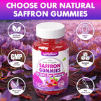 softbear saffron gummies 60 count bottle
