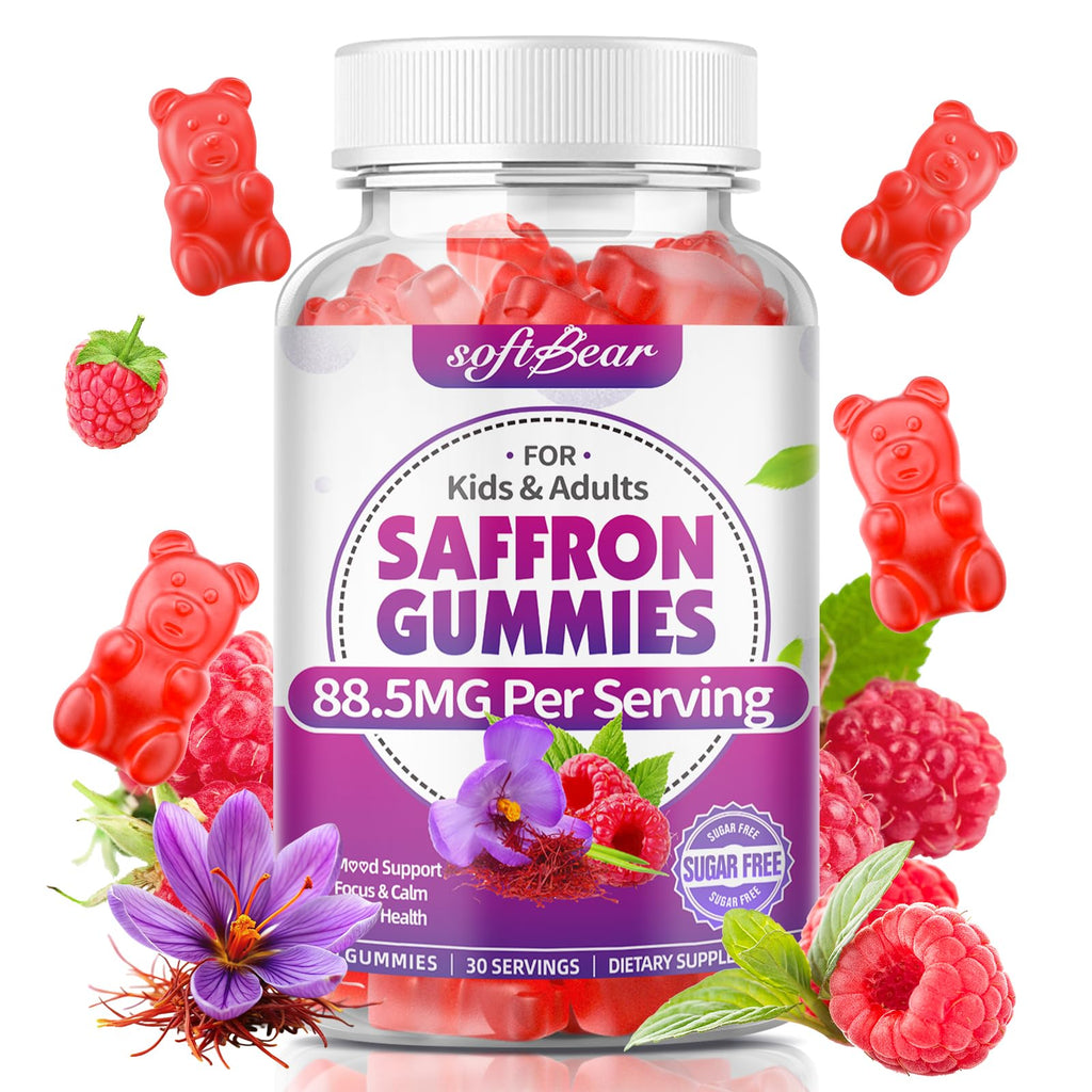 softbear saffron gummies for relaxation