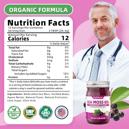 Softbear sea moss for energy