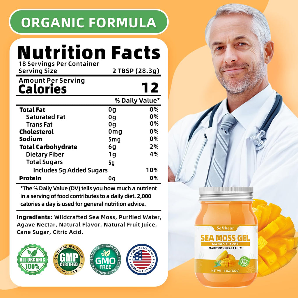 Softbear sea moss for healthy lifestyle