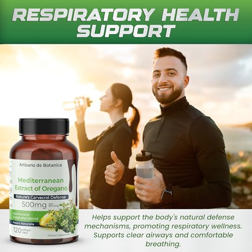 softgel capsules with oregano extract