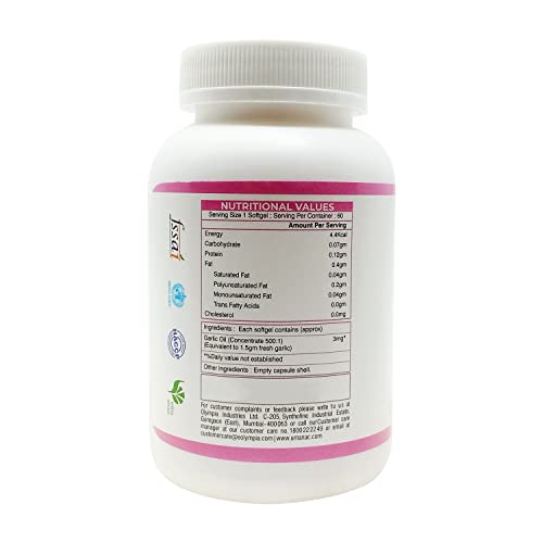 softgel garlic capsules for daily use