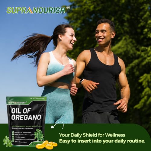Softgel oregano oil for respiratory support