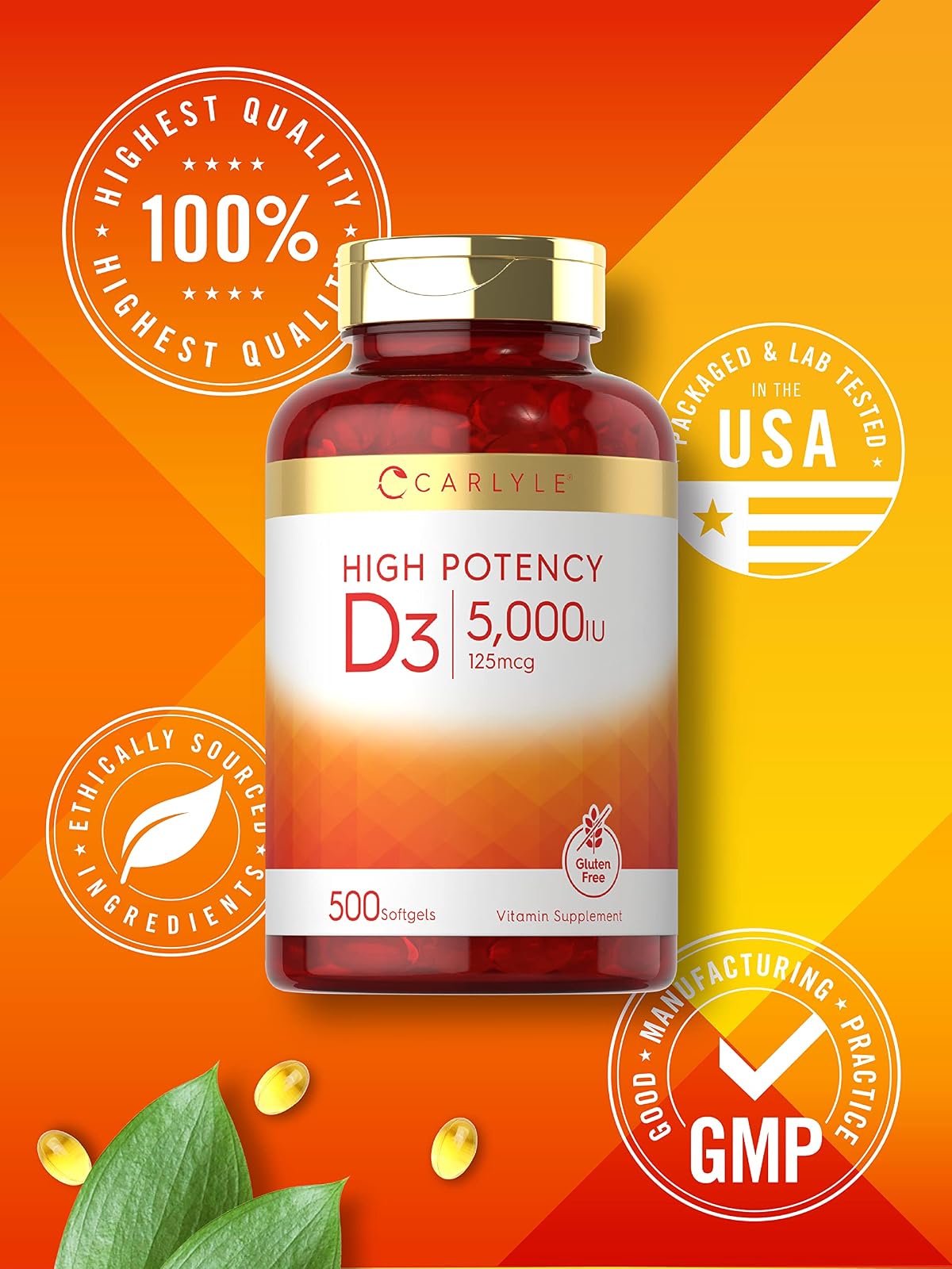 softgel vitamin D3 for better absorption