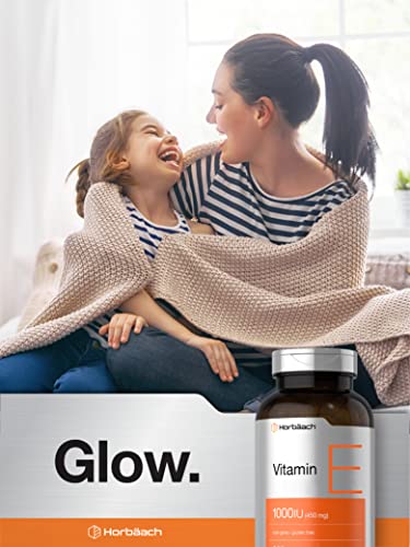 Softgel vitamin E for easy swallowing