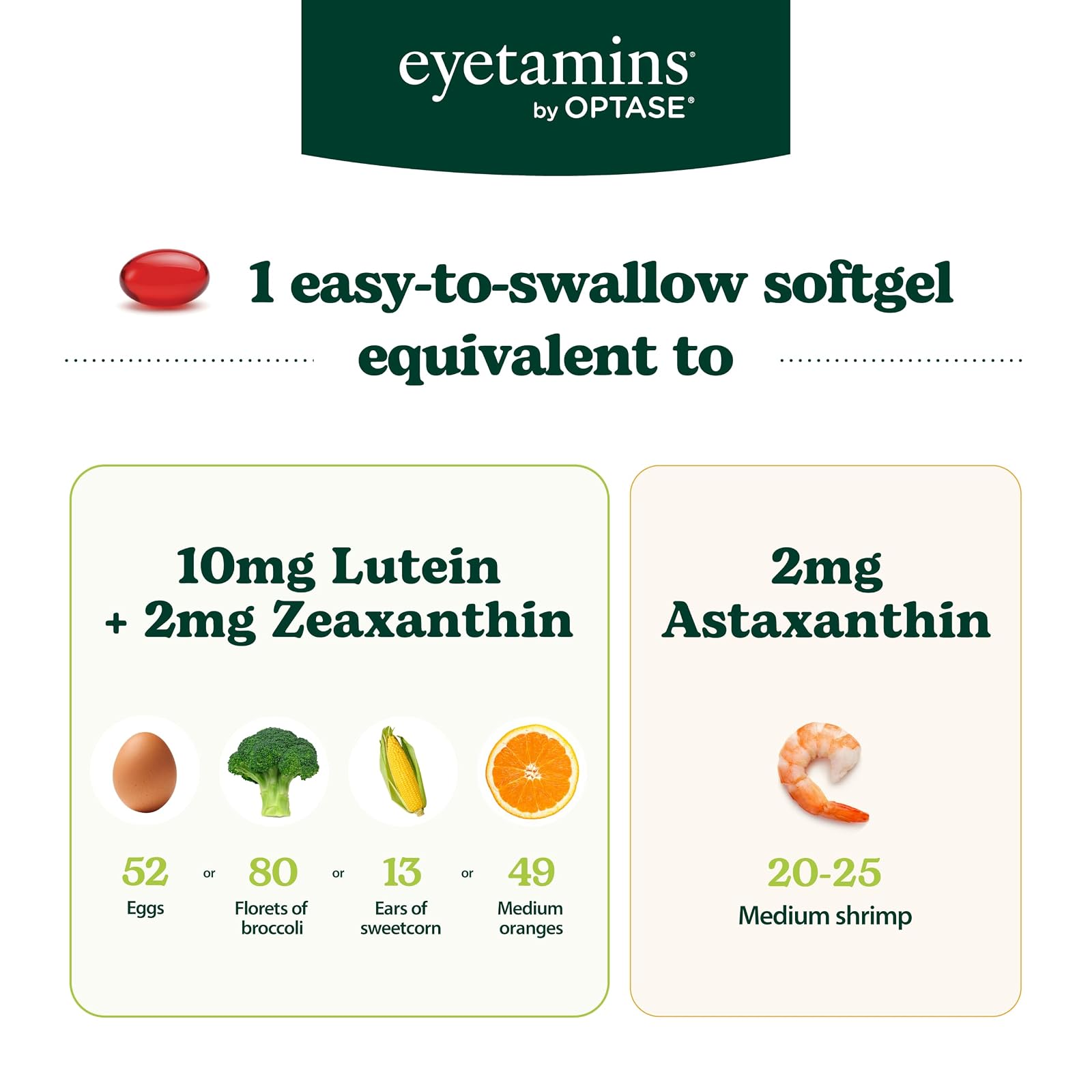 softgels for clear vision support