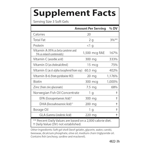 softgels for comprehensive nutritional support