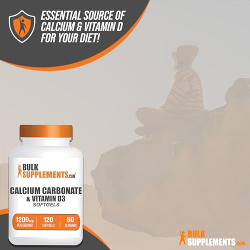 softgels for convenient calcium intake