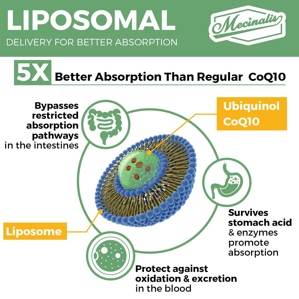 Softgels for convenient CoQ10 intake