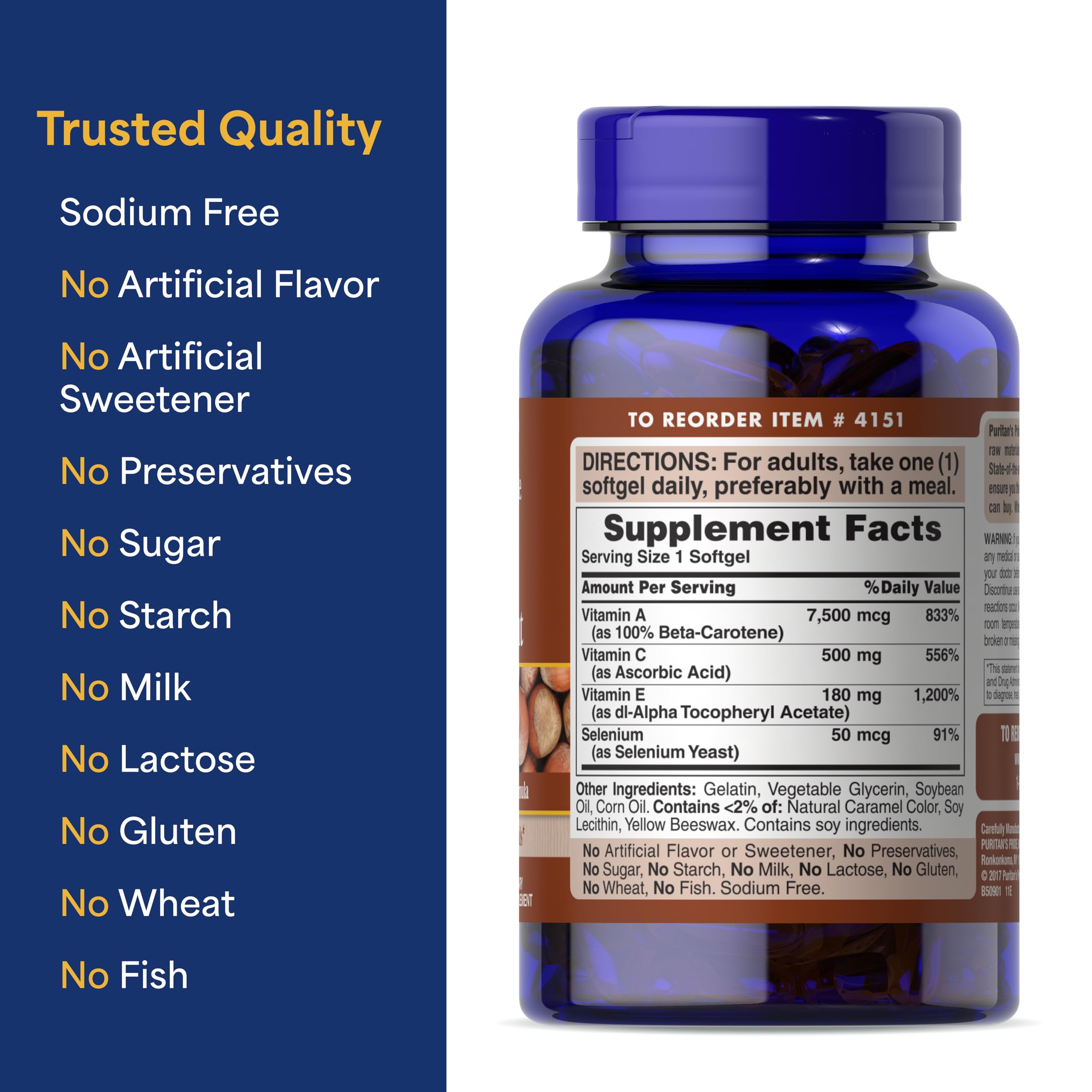 softgels for convenient daily supplementation