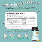 softgels for daily omega 3 intake