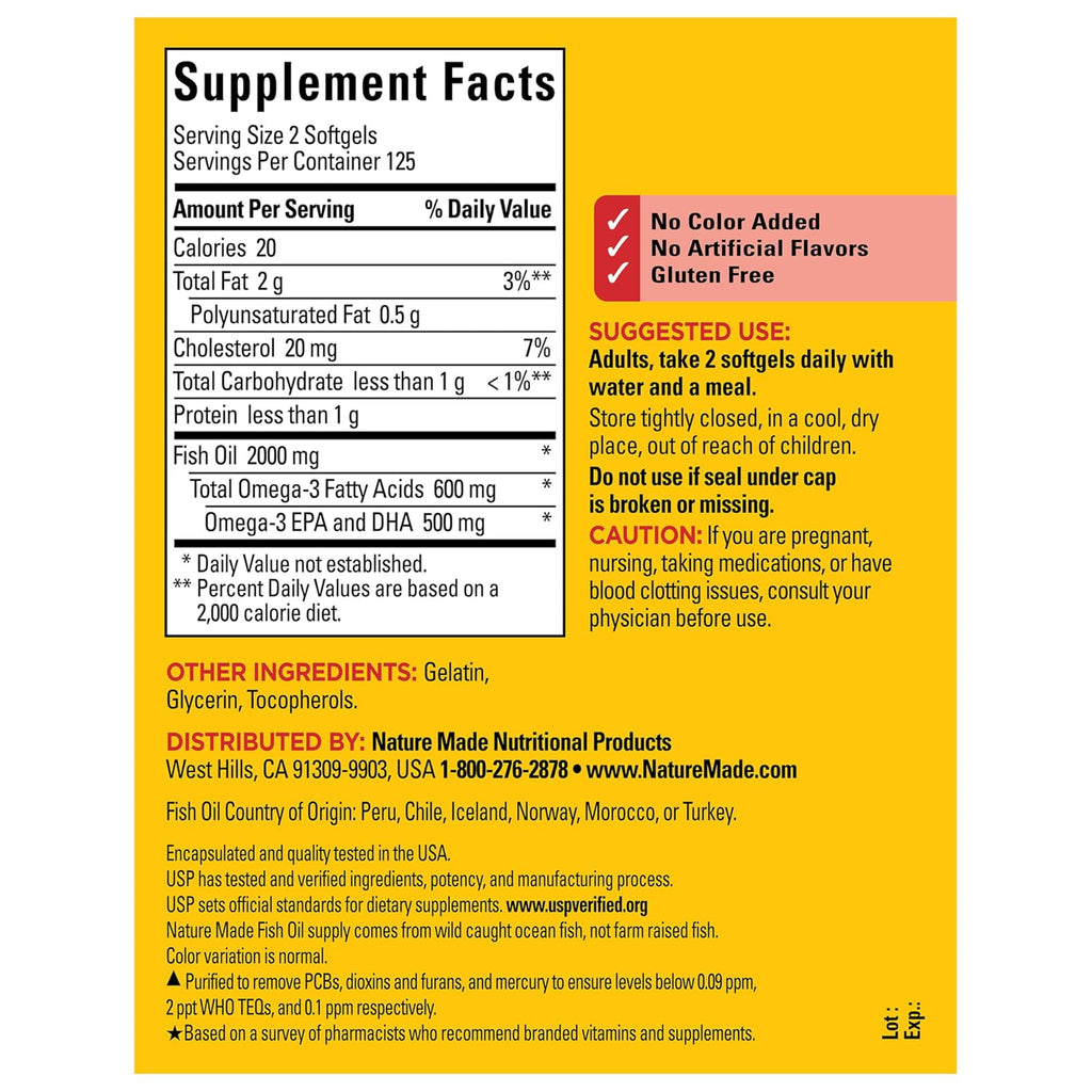 softgels for daily omega 3 intake