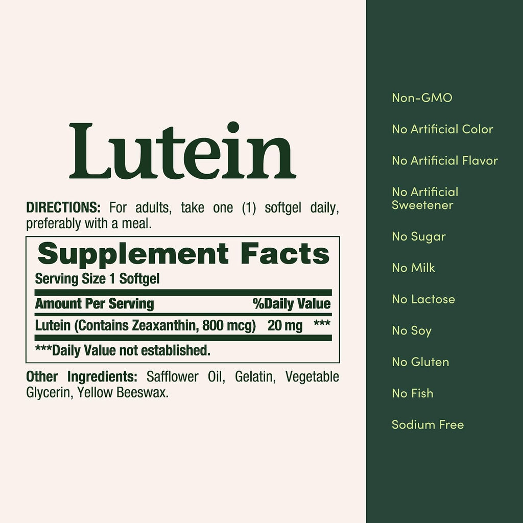 Softgels for daily vitamin A intake