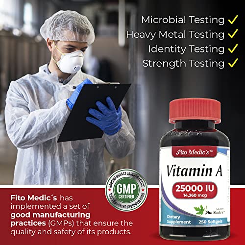 softgels for daily vitamin A intake