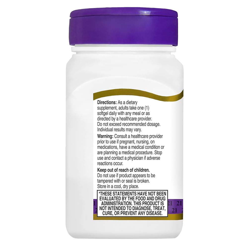 Softgels for daily vitamin A intake