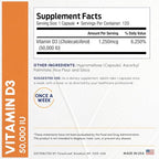 softgels for daily vitamin D intake
