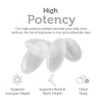 softgels for daily vitamin D intake