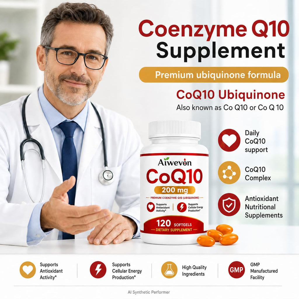 Softgels for easy absorption CoQ10
