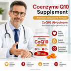 Softgels for easy absorption CoQ10