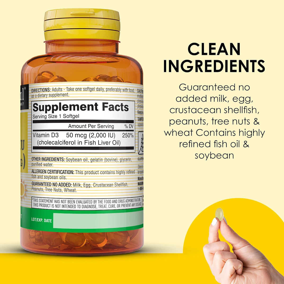 Softgels for easy absorption