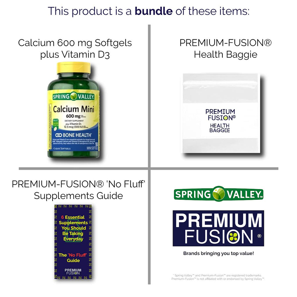 Softgels for easy calcium intake