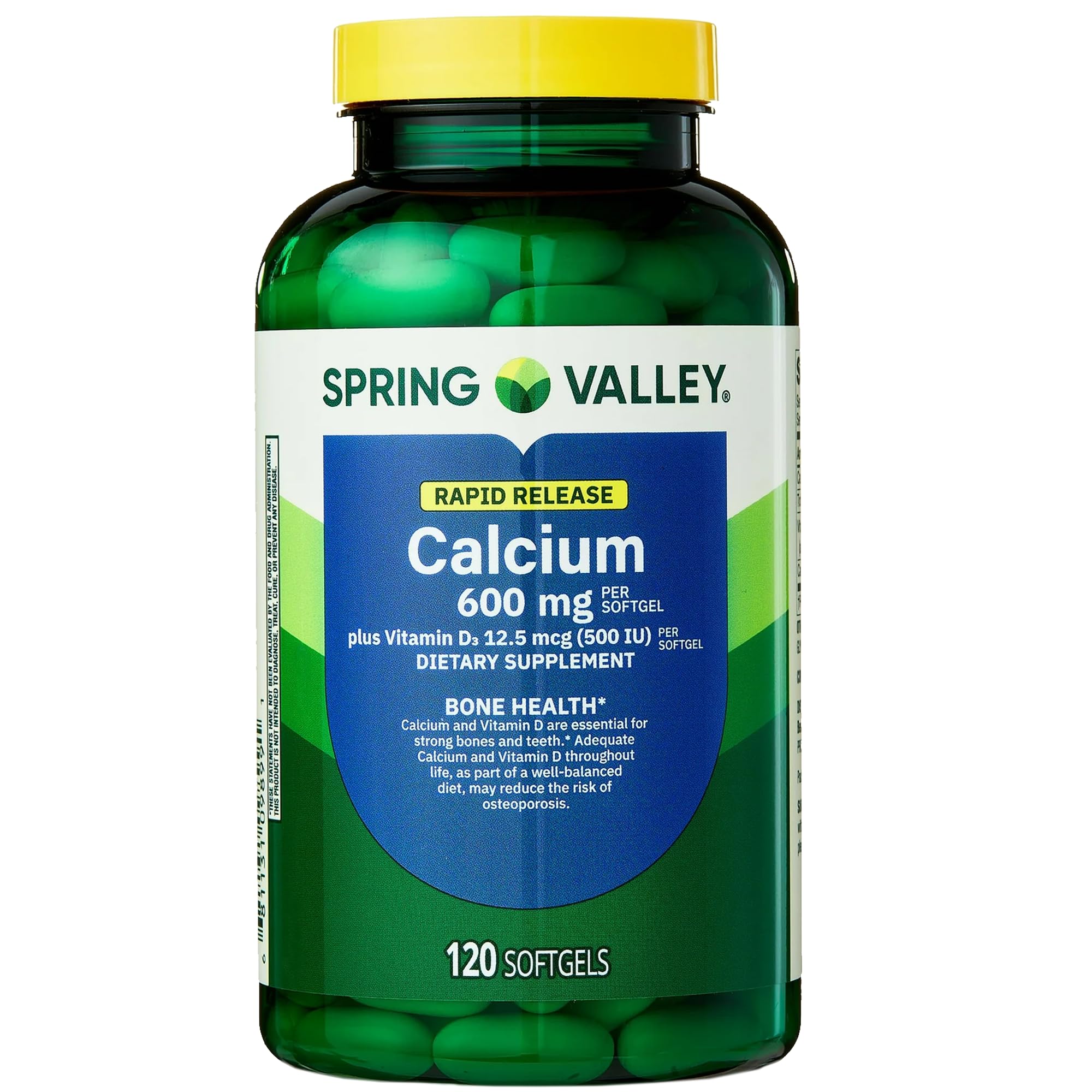 Softgels for easy calcium intake