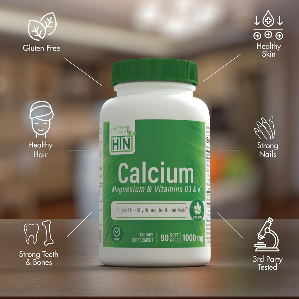 softgels for easy calcium intake