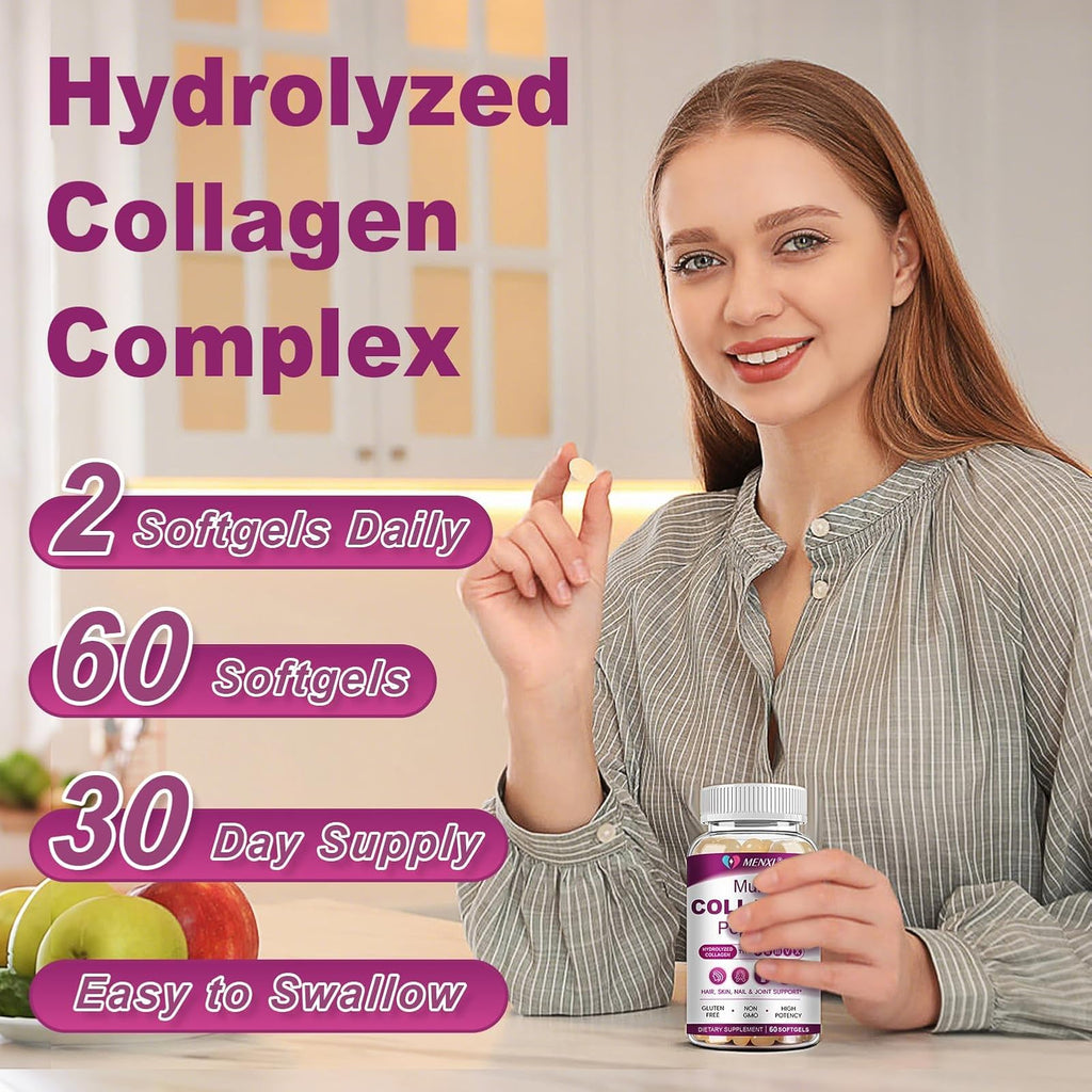 softgels for easy collagen intake