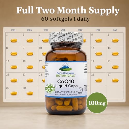 Softgels for easy CoQ10 absorption