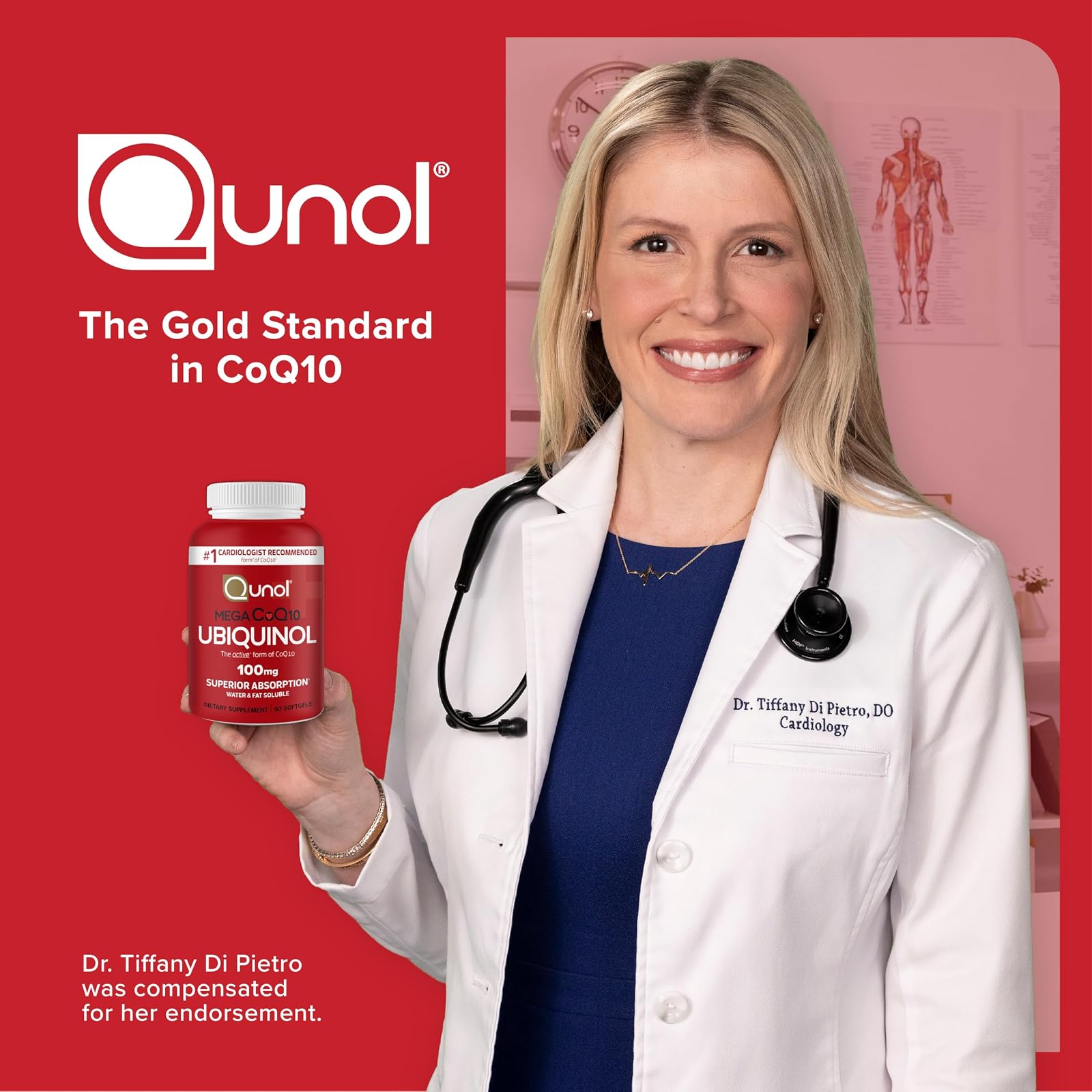 Softgels for easy CoQ10 intake