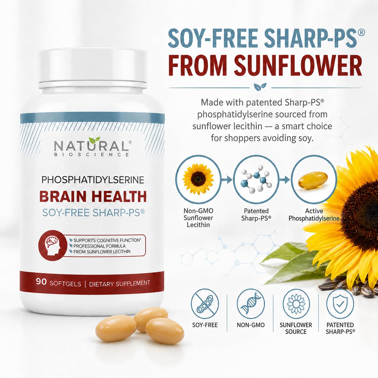 Softgels for easy daily intake