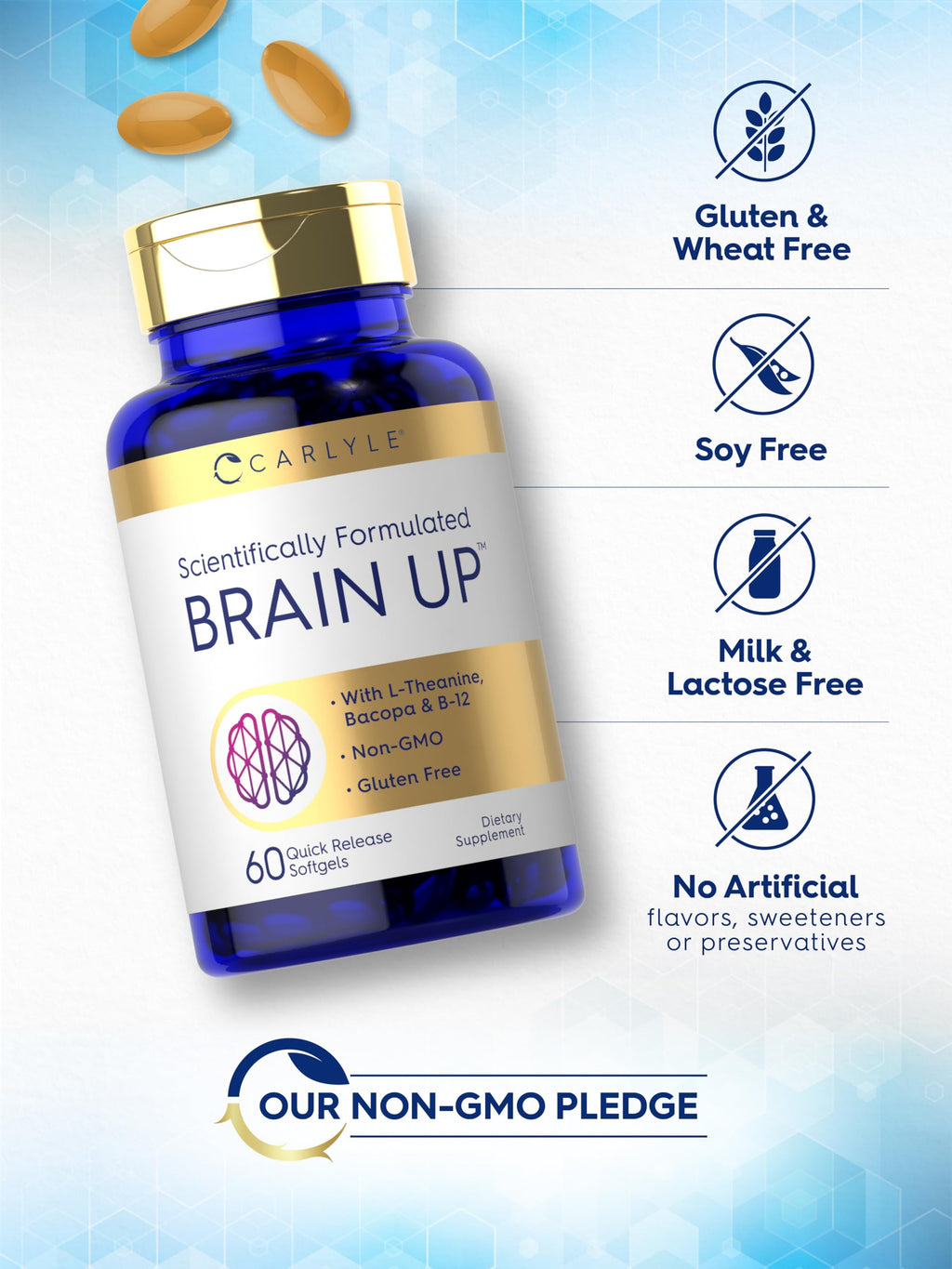 softgels for easy daily intake