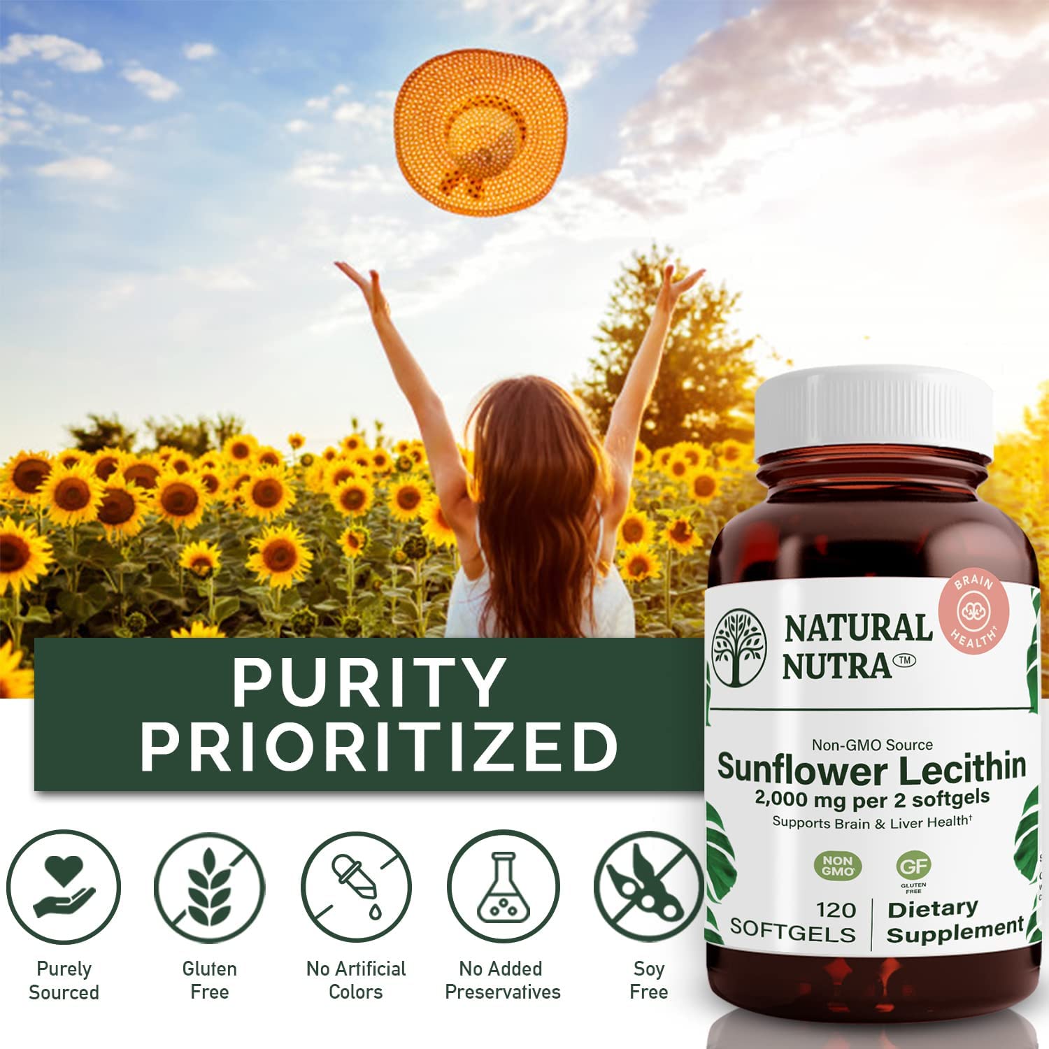 Softgels for easy daily intake