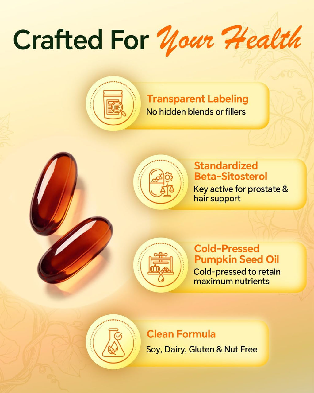 Softgels for easy digestion