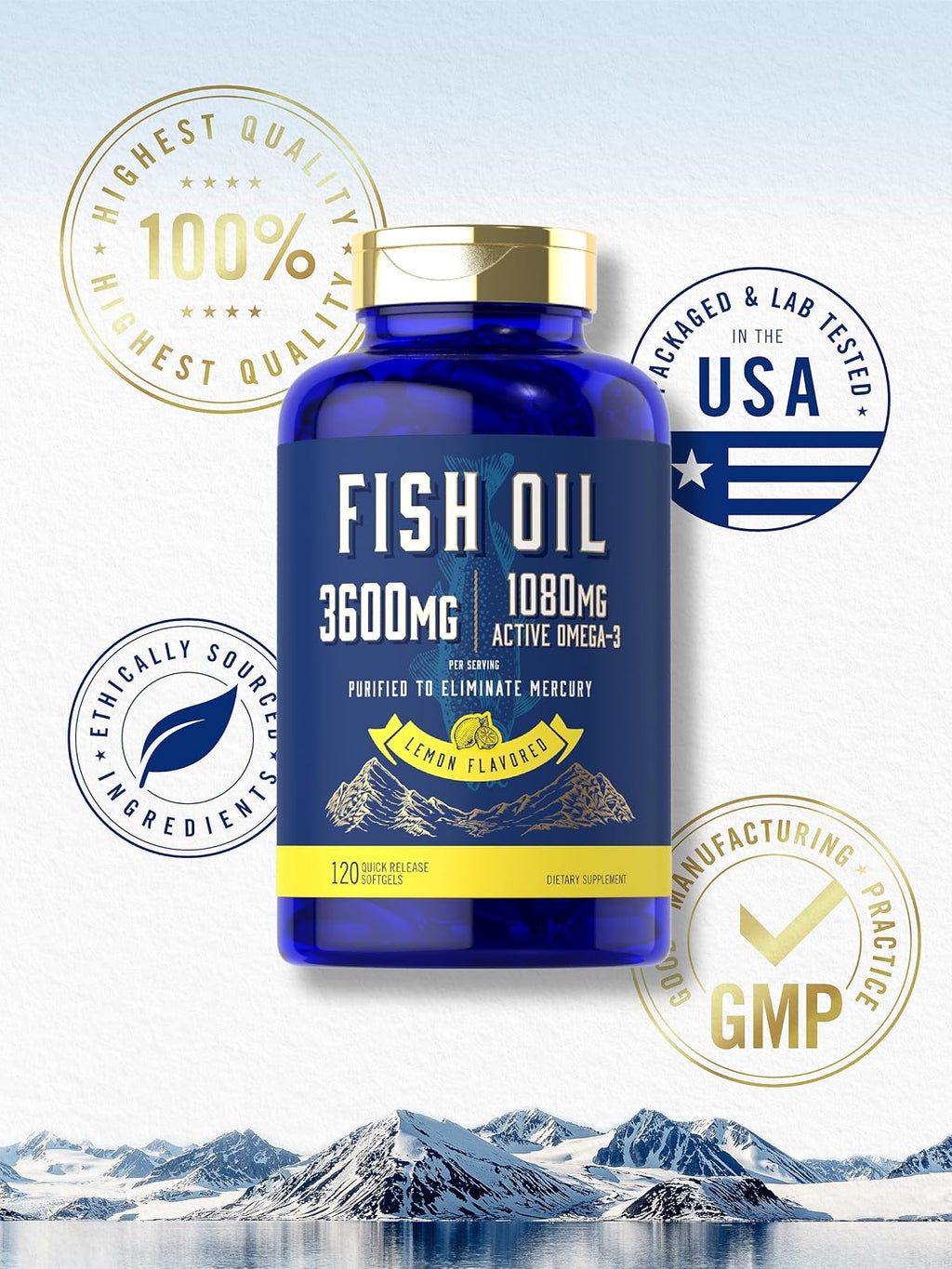 softgels for easy fish oil intake