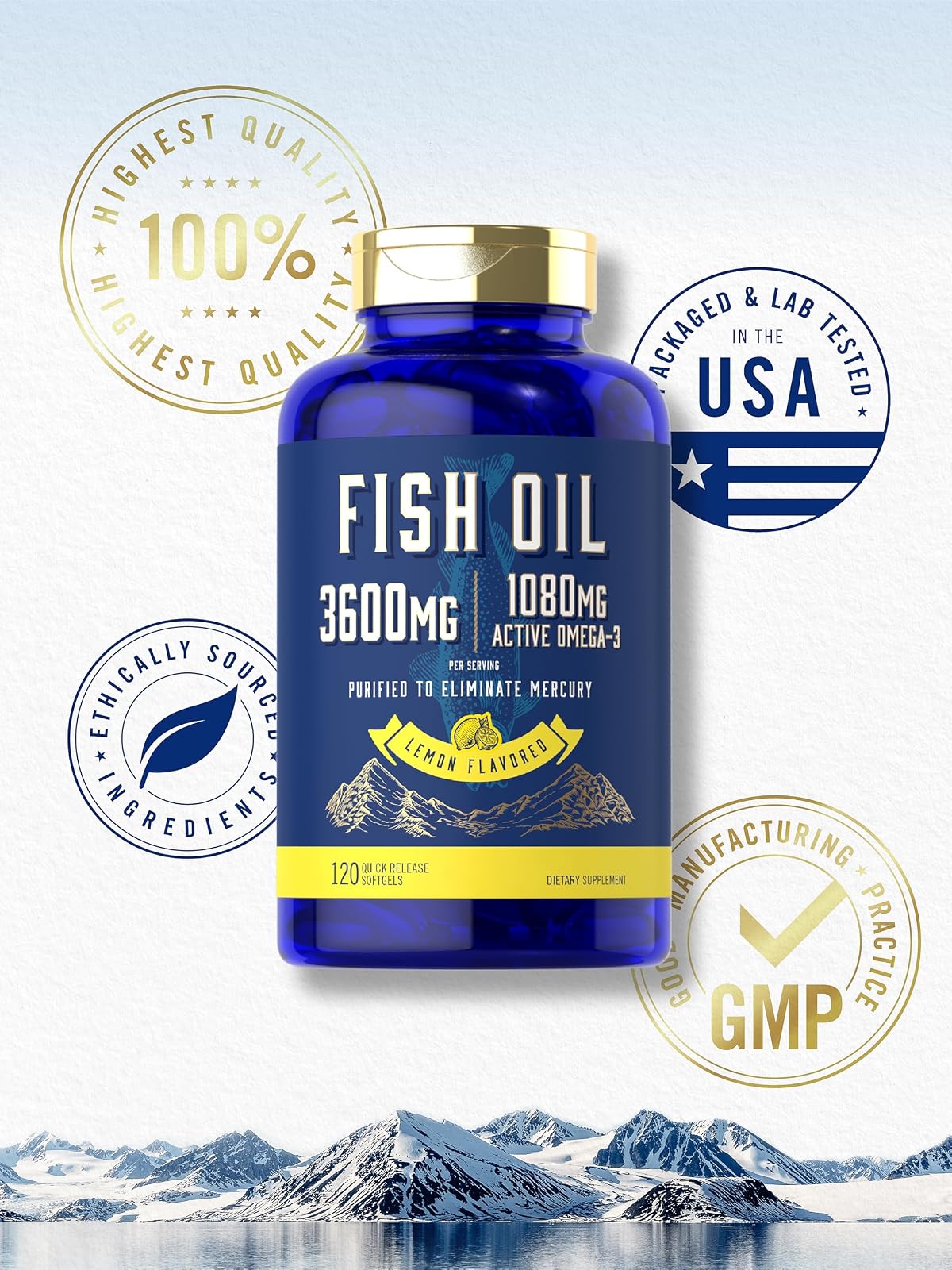 softgels for easy fish oil intake
