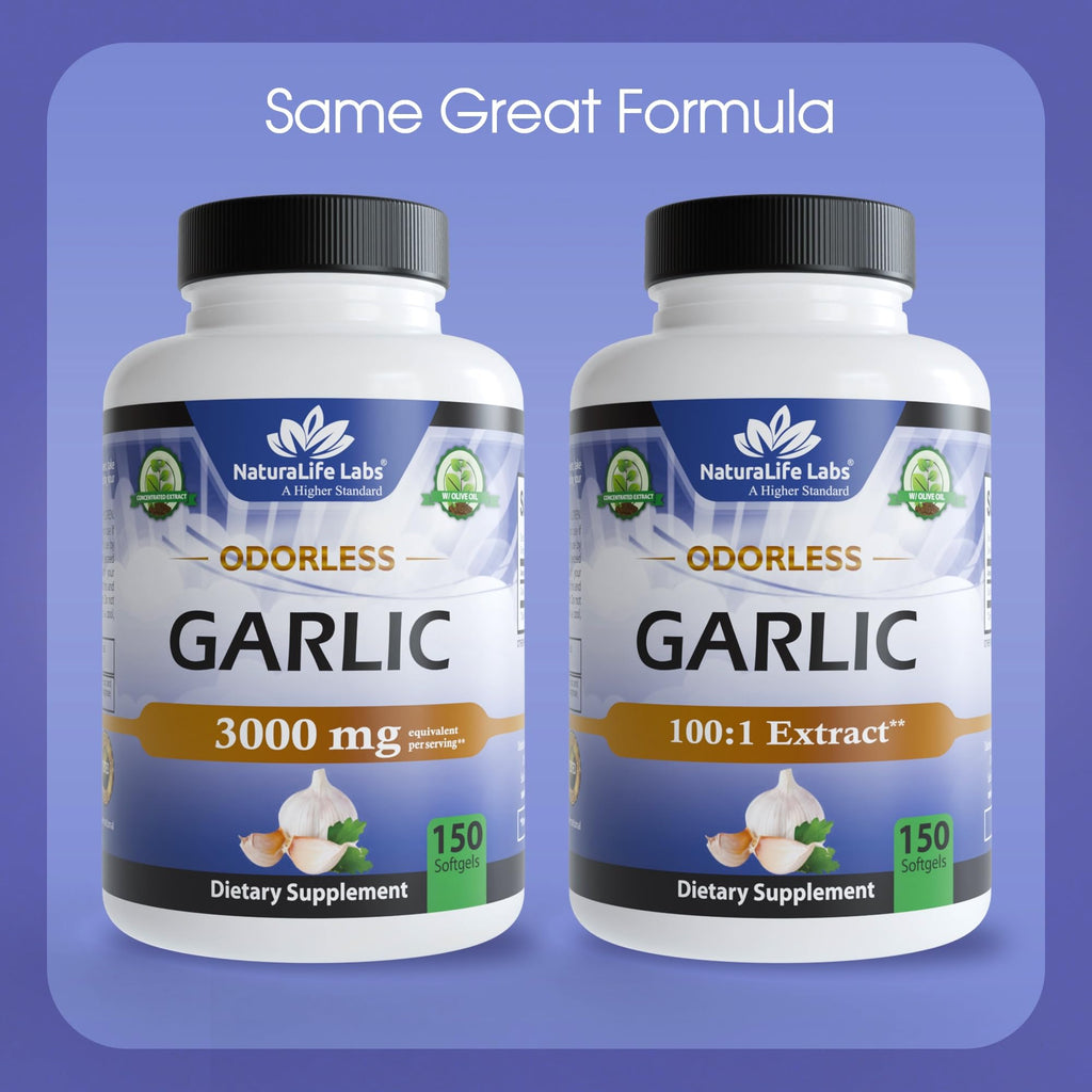 softgels for easy garlic consumption