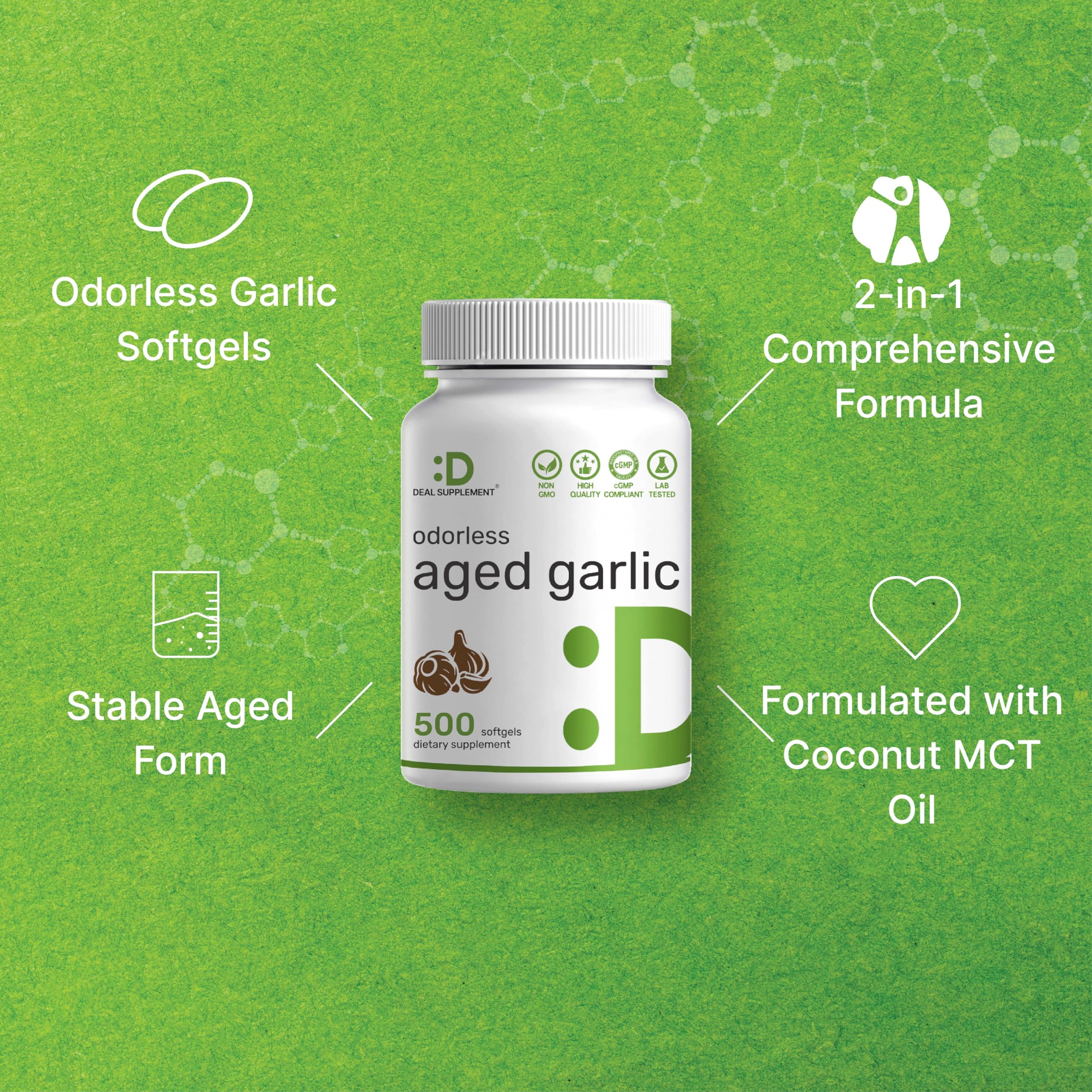 softgels for easy garlic consumption