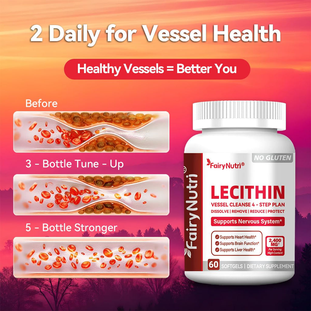 softgels for easy lecithin intake